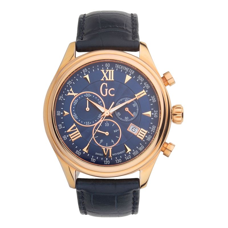 Buy Gc Y04008g7 Blue Dial Watch For Men Online