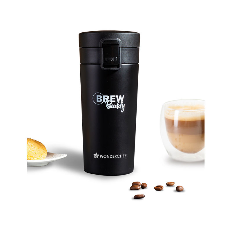 Buy Wonderchef Brew Buddy Portable Coffee Mug 380 ML Online