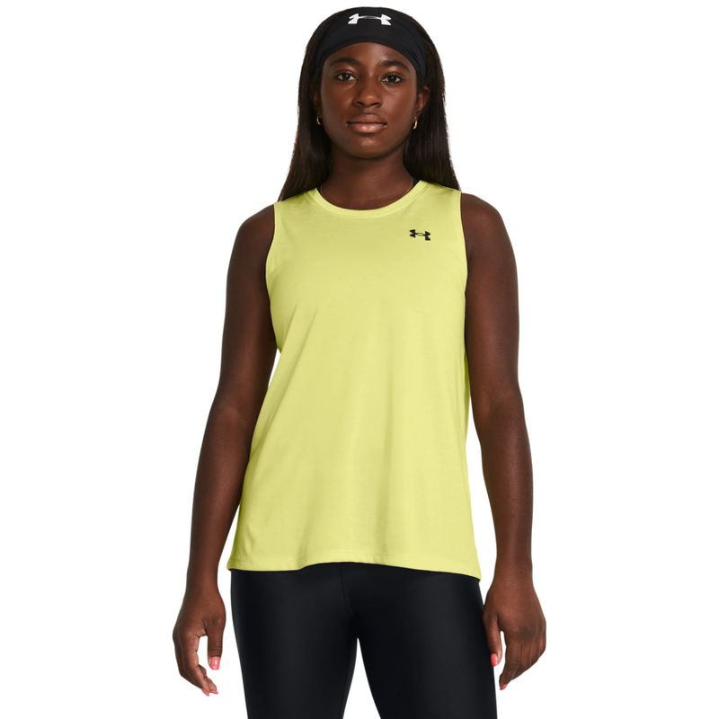 Buy Under Armour Yellow Women'S Tech Twist Tank Online