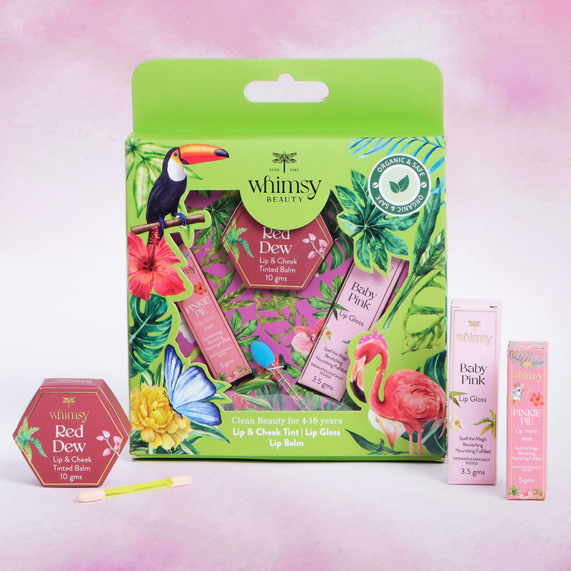 Buy Whimsy Beauty Safe & Organic Mini Garden Beauty Kit For Preteen And ...