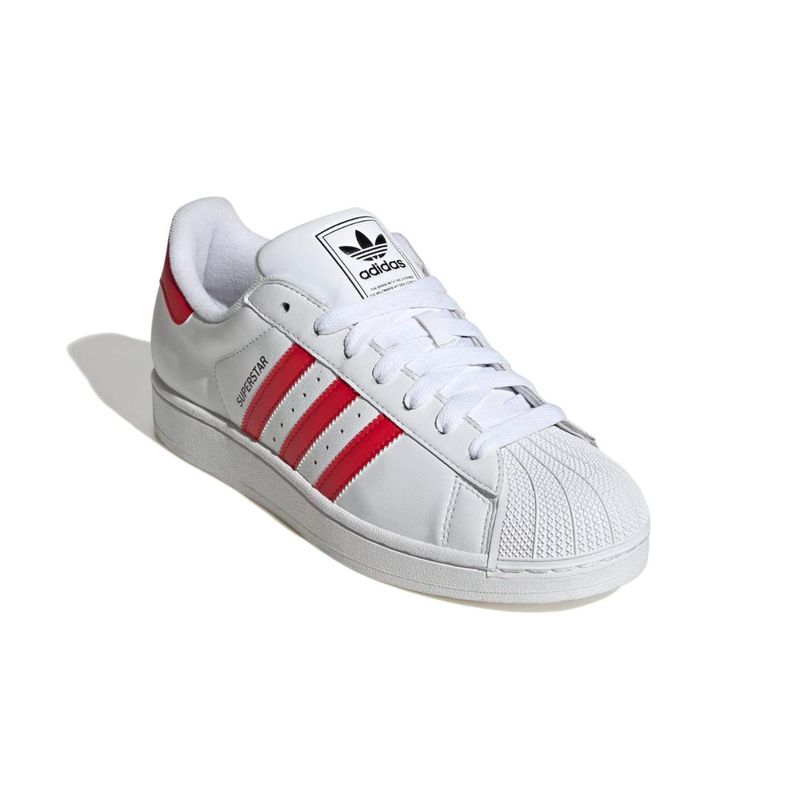 Buy adidas Originals Superstar Ii Unisex Red Sneakers Online