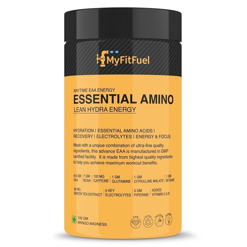 Buy MyFitFuel Anytime Eaa Energy Essential Amino Lean Hydra Mango Online
