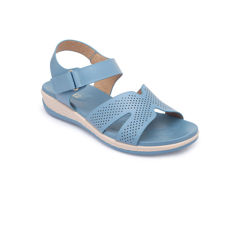Ceriz Morise Powder Blue Sandals Buy Ceriz Morise Powder Blue Sandals Online At Best Price In