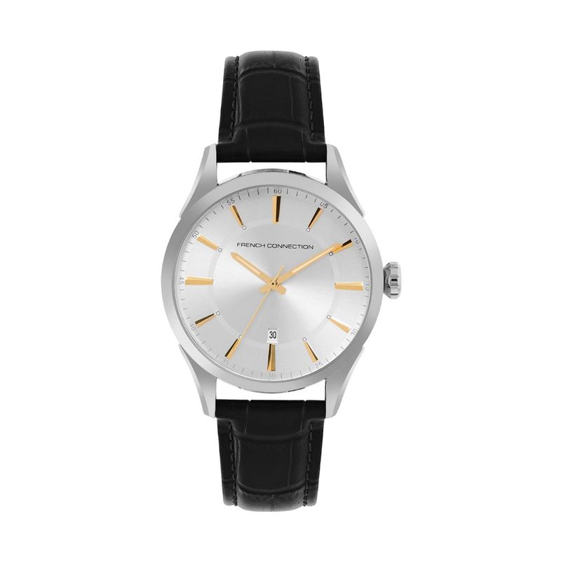 Buy French Connection Silver Dial Analog Watch for Mens - FCP31L Online
