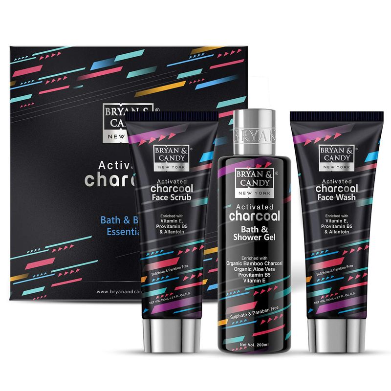 Buy BRYAN & CANDY Charcoal Kit For Men & Women (Pack Of 3) Online