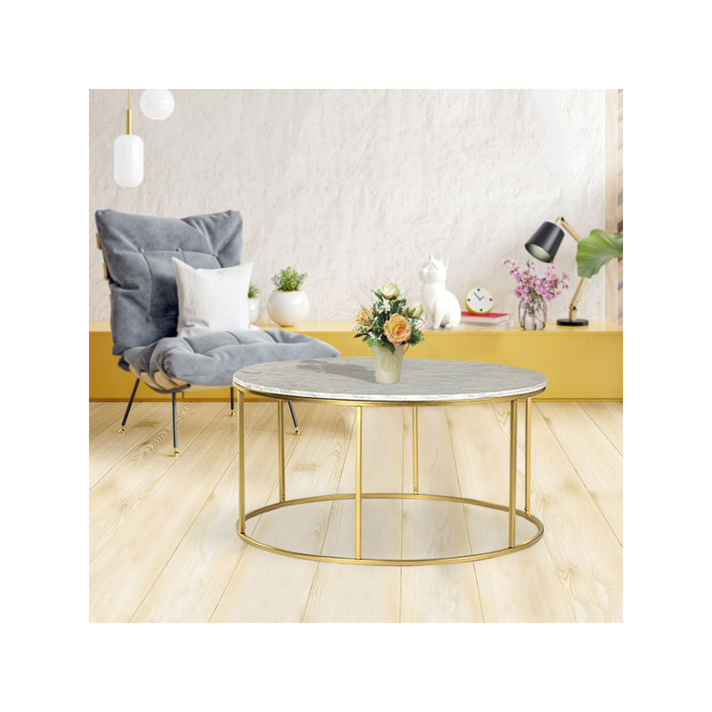 Buy Claymint Windsor Marble Coffee Table Online