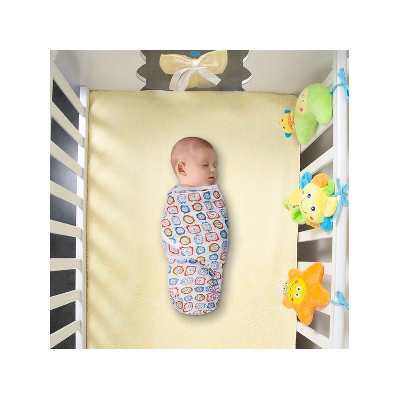 Baby Moo Clocks Muslin Swaddle - Blue (Free Size): Buy Baby Moo Clocks ...