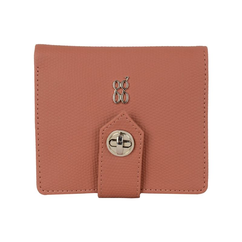 Buy Baggit Women's Ashor Small Size Wallet - Pink Online