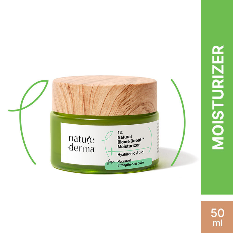 Nature Derma 1% Natural Biome-Boost Moisturizer For Hydrated ...