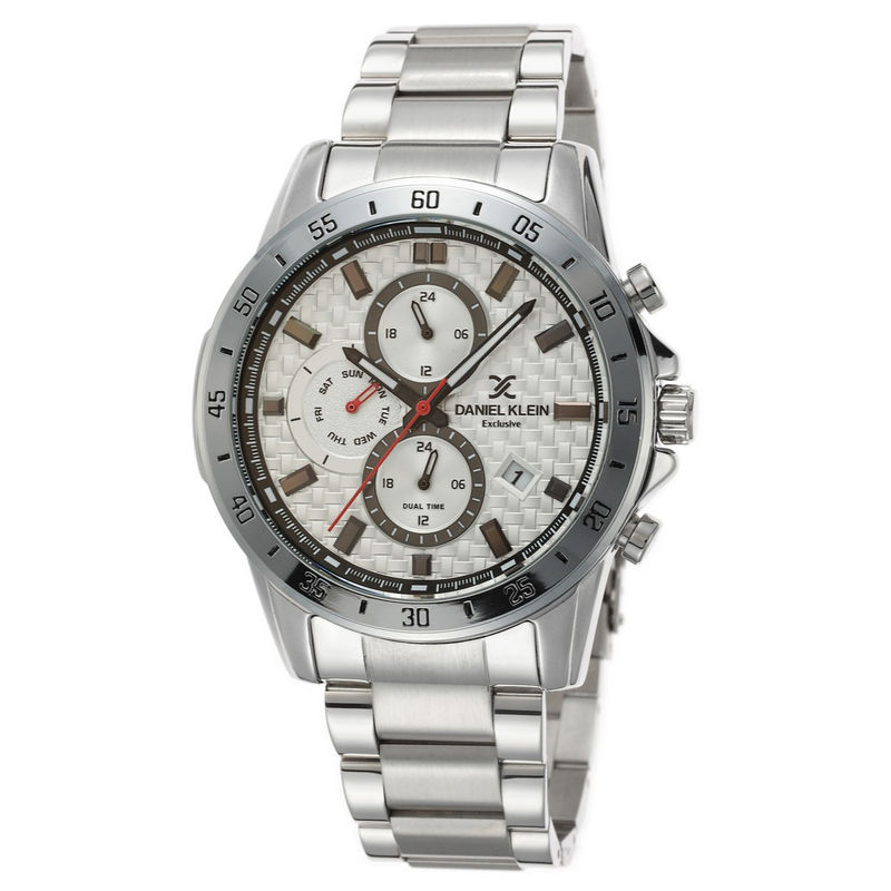 Daniel Klein Analog Silver Dial Men's Watch (DK.1.12480-1): Buy Daniel ...