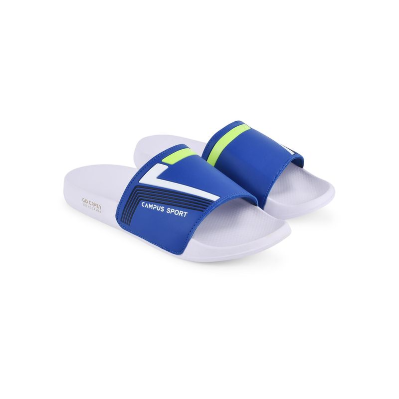 Buy Campus SL-432A Royal Blue Men Sliders Online