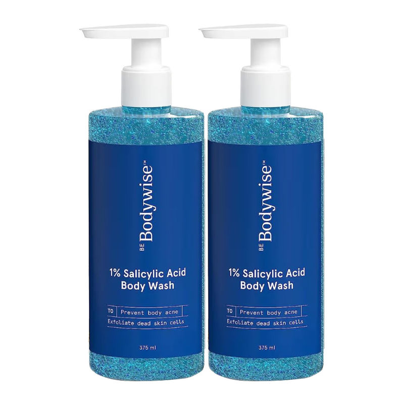 Buy Be Bodywise 1% Salicylic Acid Body Wash - Pack Of 2 Online