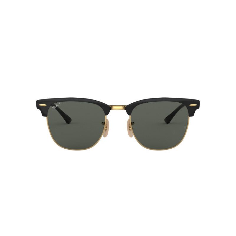 Buy Ray-Ban 0RB3716 Green Polarized Icons Clubmaster Sunglasses (51 mm ...