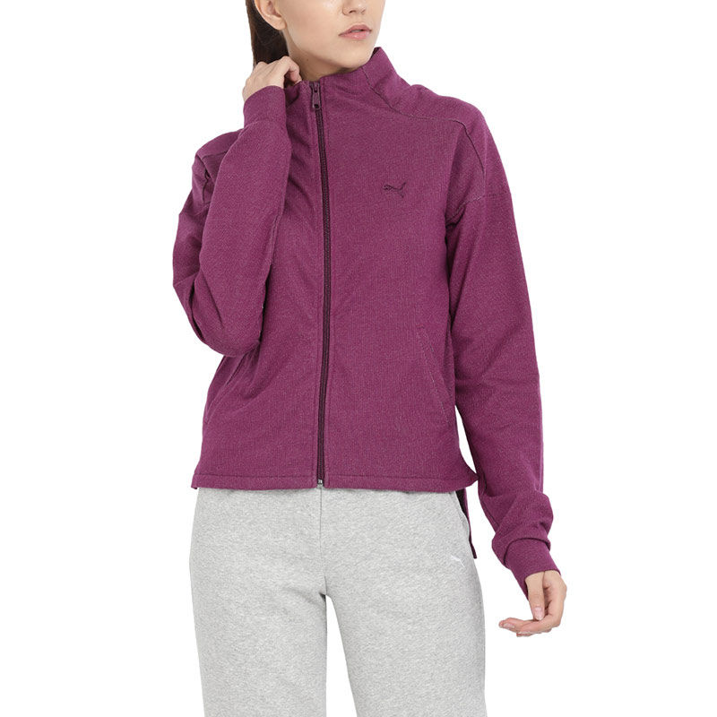 Buy Puma Sweat Jacket - Purple Online