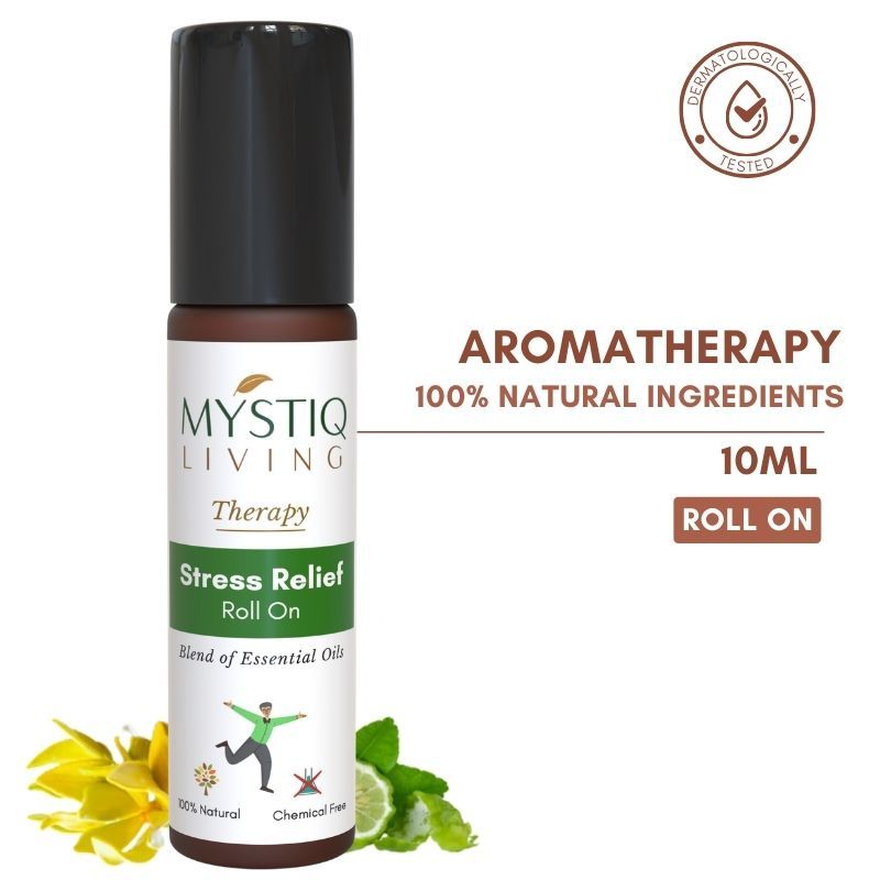 Buy Mystiq Living Stress Relief Roll On Anxiety & Stress Calming ...