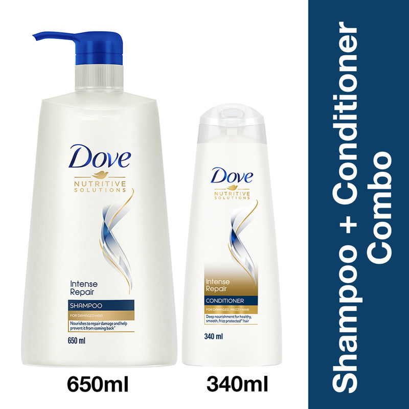 Buy Dove Intense Repair Shampoo + Conditioner Online
