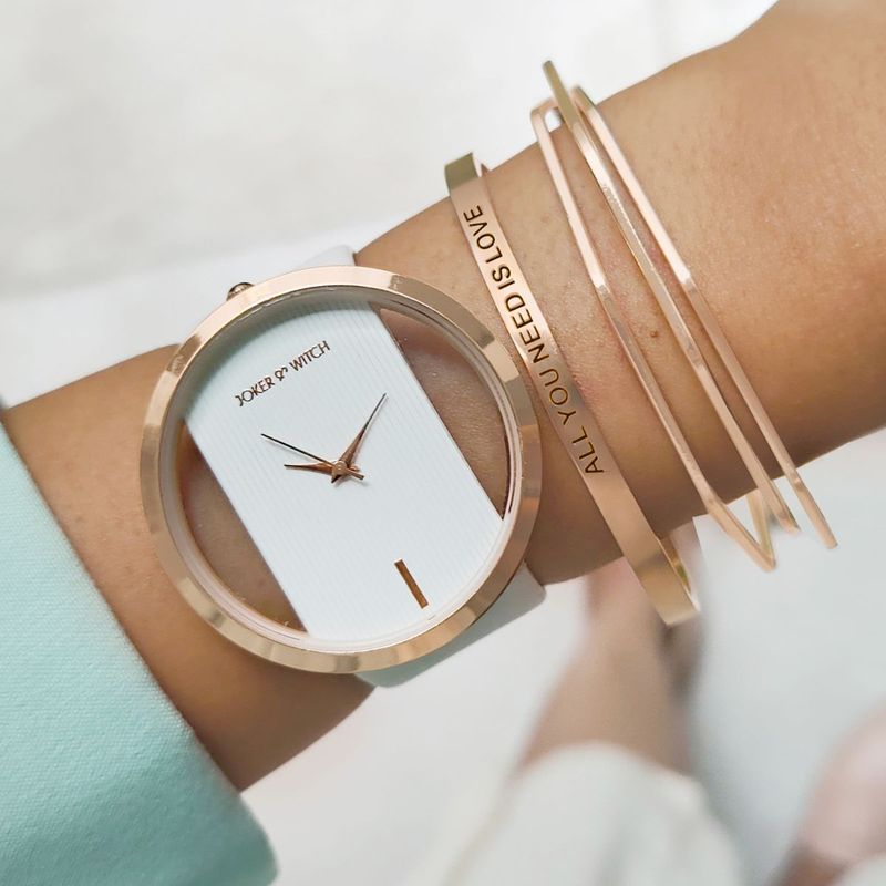 Buy Joker & Witch Lyric Watch Bracelet Stack For Women Online