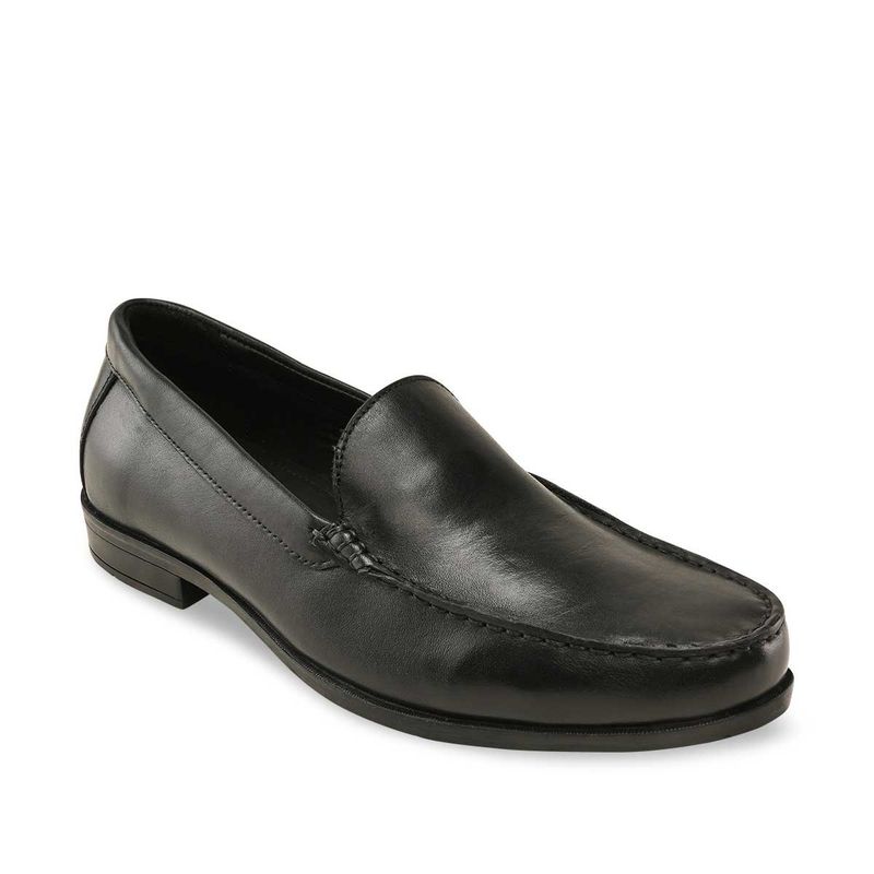 Buy Imperio Men Black Solid Smart Casual Leather Shoes Online