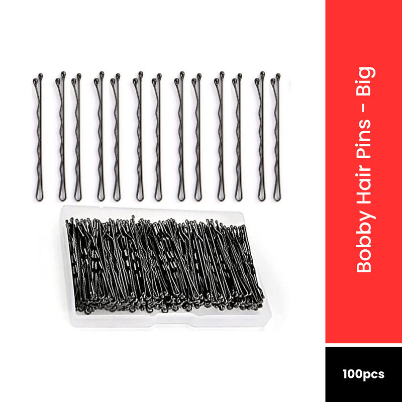 Buy Bronson Professional Bobby Hair Pins Big with Storage box Thick ...