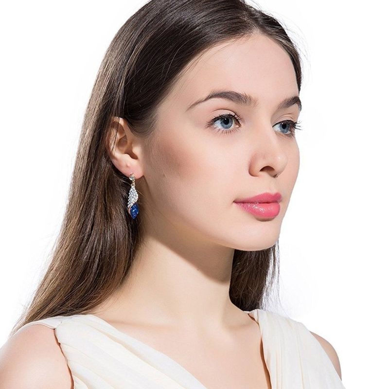 Buy Crunchy Fashion Vivid Dewdrop Earrings for Women Online