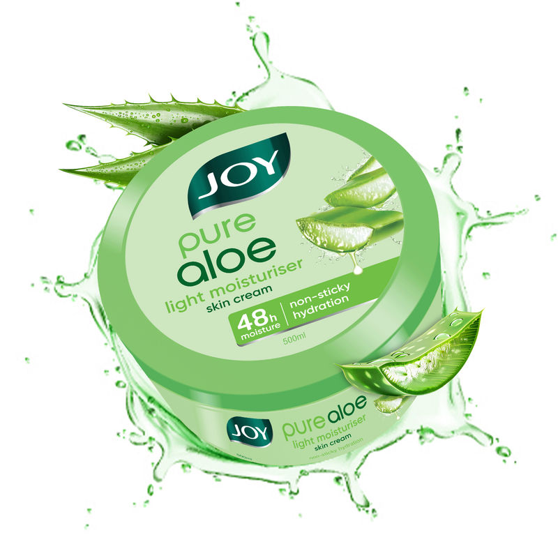 Buy Joy Pure Aloe Vera Light Moisturizer Skin Cream for Face & Body For ...