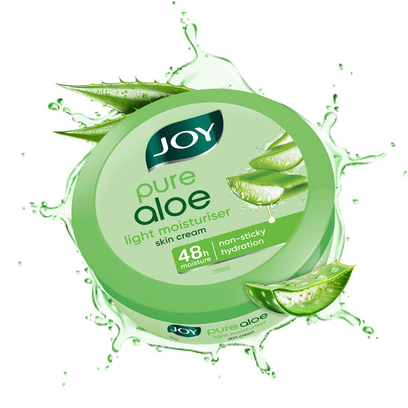Buy Joy Pure Aloe Vera Light Moisturizer Skin Cream for Face & Body For ...