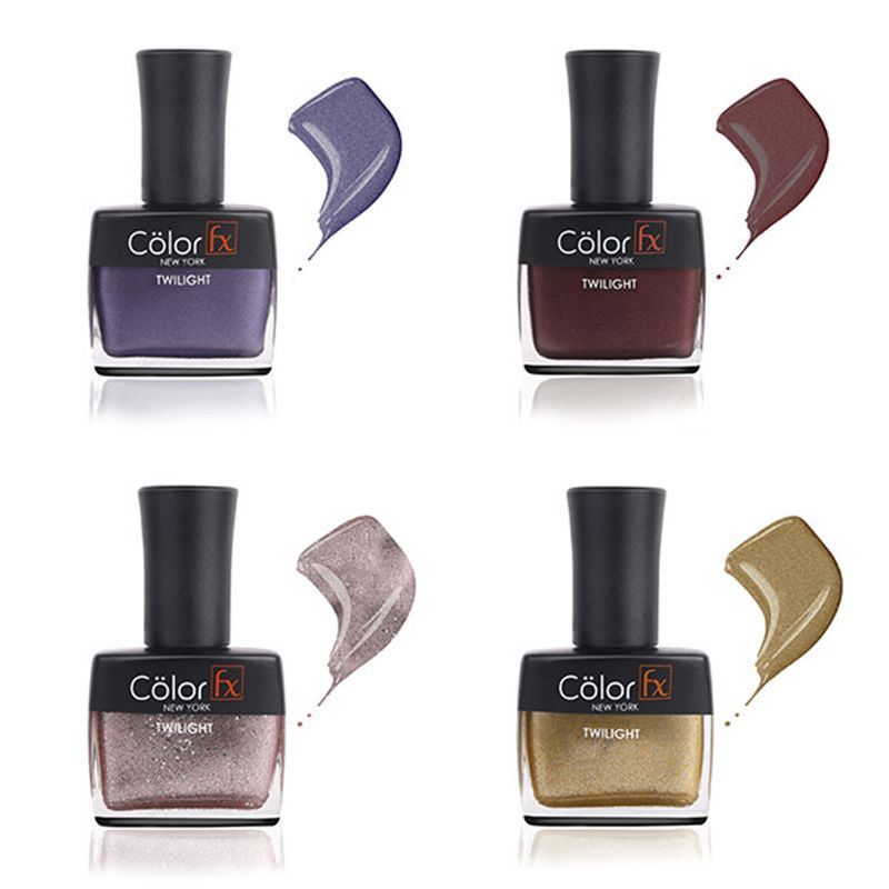 Color Fx Matt Nail Enamel Pack - Pack of 4: Buy Color Fx Matt Nail ...