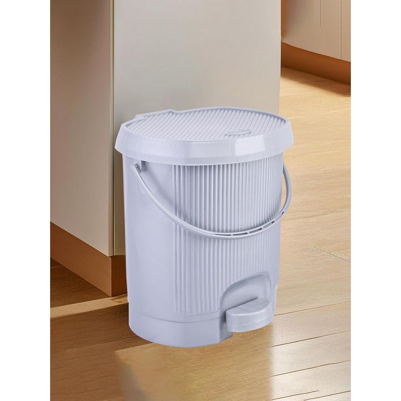 Buy Kuber Industries 10 Liter Plastic Dustbin For Kitchen With Lid ...