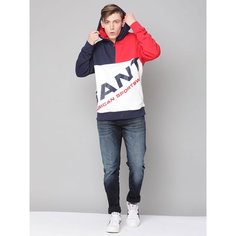 Buy GANT Mens Multi Colour-block Sweatshirt Online