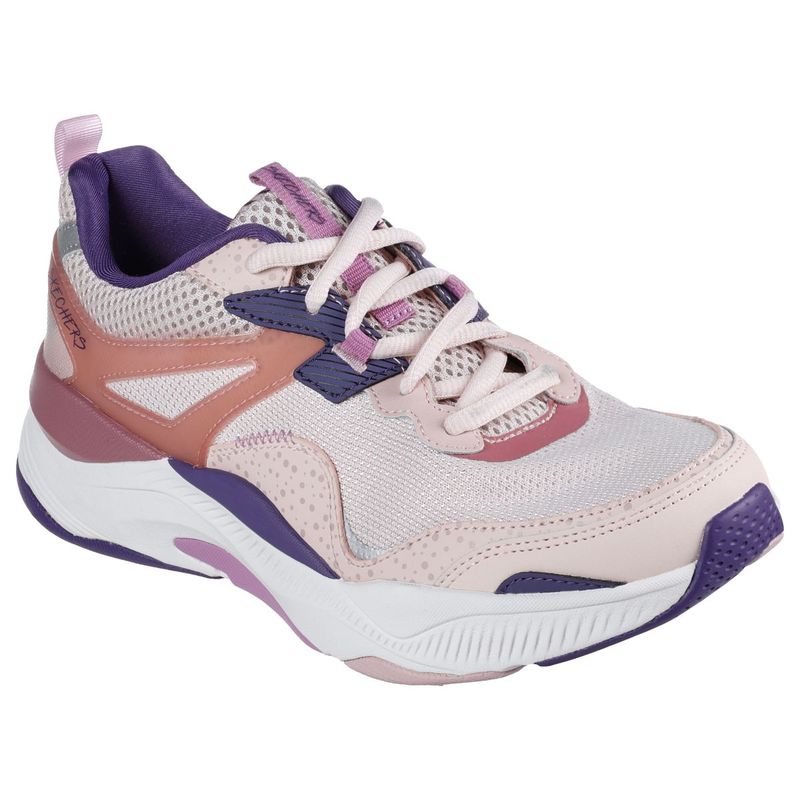 Buy SKECHERS Mira Big Praise Purple Sneakers Online