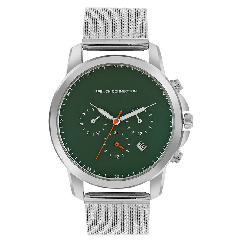 Buy French Connection Czar Green Dial Analog Watch for Men - FCN00054E ...