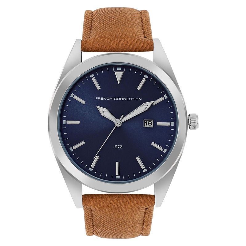 Buy French Connection Marshal Blue Dial Analog Watch for Men ...