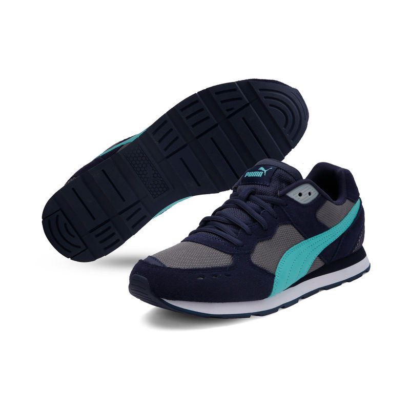 Buy Puma Vista Peacoat High Rise Blue Turquoise Casual Shoes - 10 Online