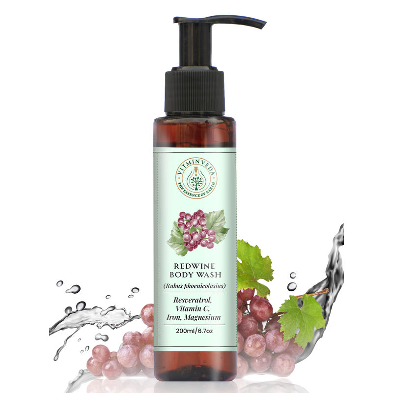Buy VITMINVEDA Ravishing Red Wine Body Wash Online