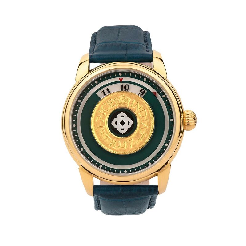 Buy Jaipur Watch Company Kings Wristwear Green Golden Online