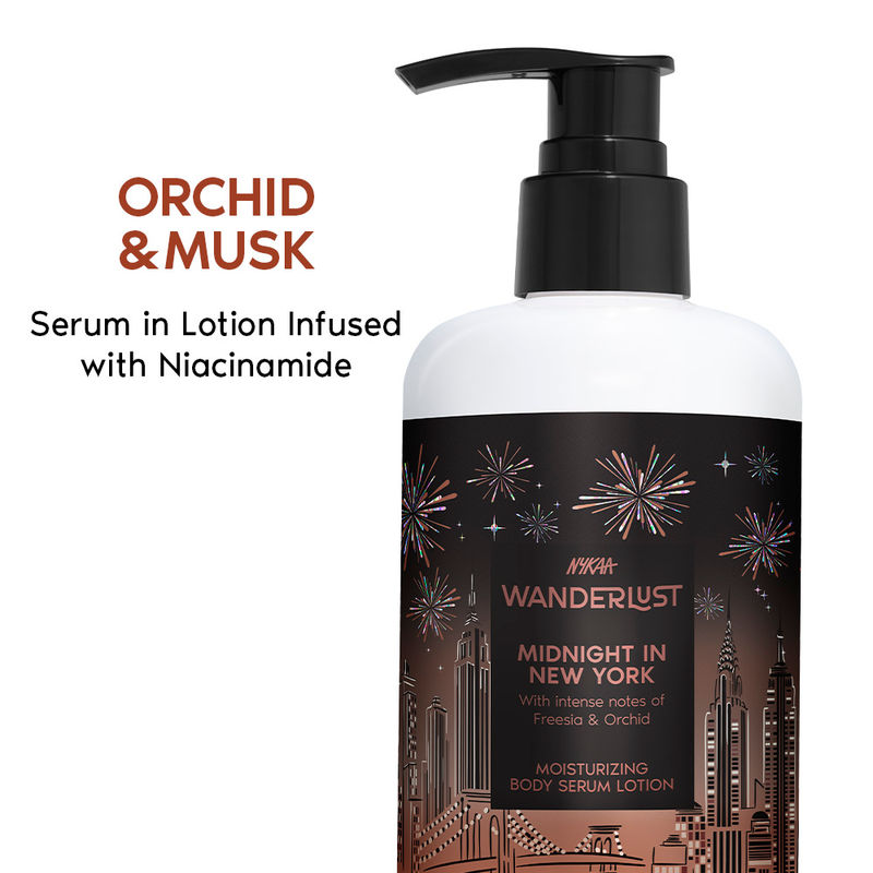 Buy Nykaa Wanderlust Moisturizing Body Lotion Online