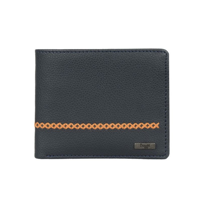 Buy Baggit Skive Blue Small Wallet Online