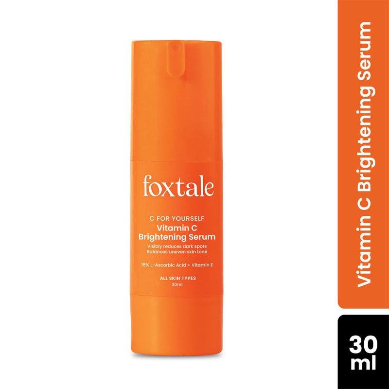 Buy Foxtale Brightening Vitamin C Face Serum With L-Ascorbic Acid And ...
