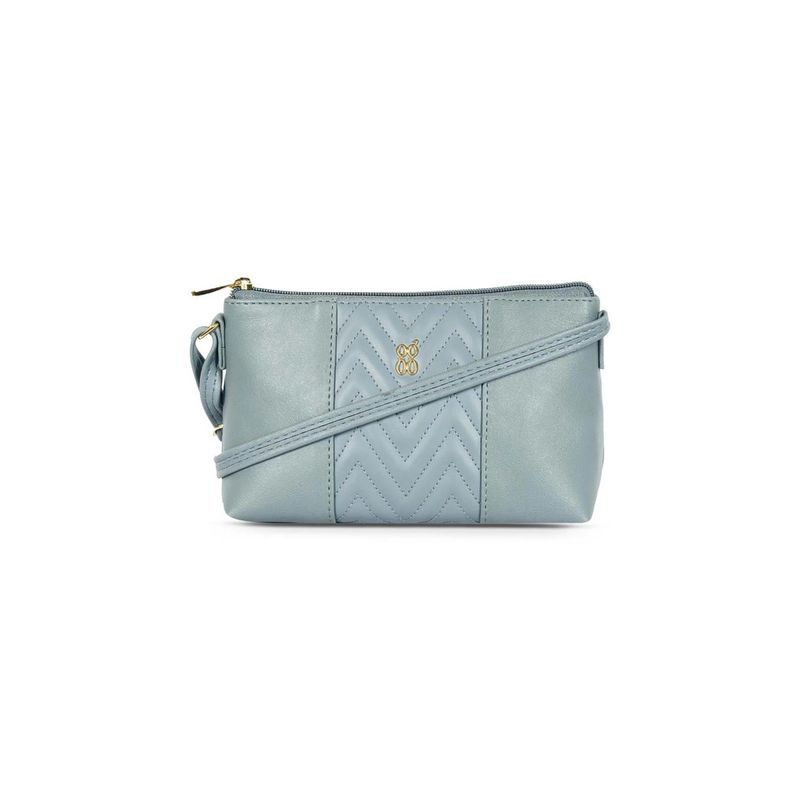Buy Baggit Galore Blue Large Sling Bag Online