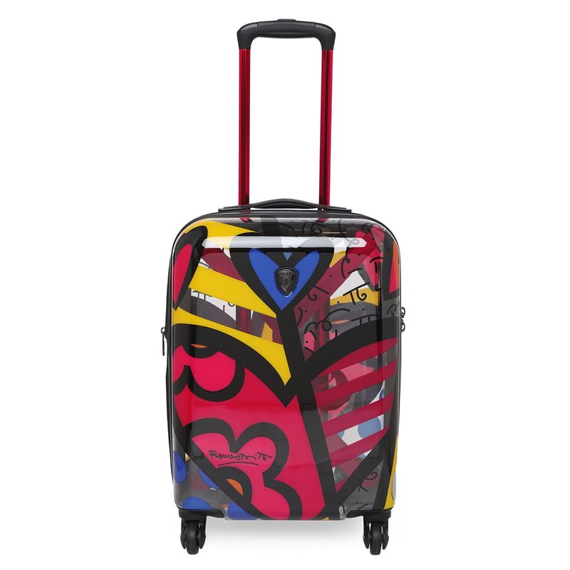 Buy HEYS BRITTO TRANSPARENT A NEW DAY Multicolor Color Polycarbonate ...
