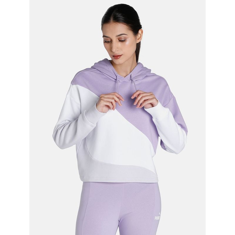 Puma Power Cat Womens Purple Hoodie: Buy Puma Power Cat Womens Purple ...