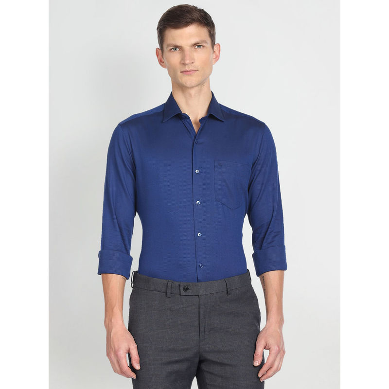 Buy Arrow Self Design Ceremonial Formal Shirt Online