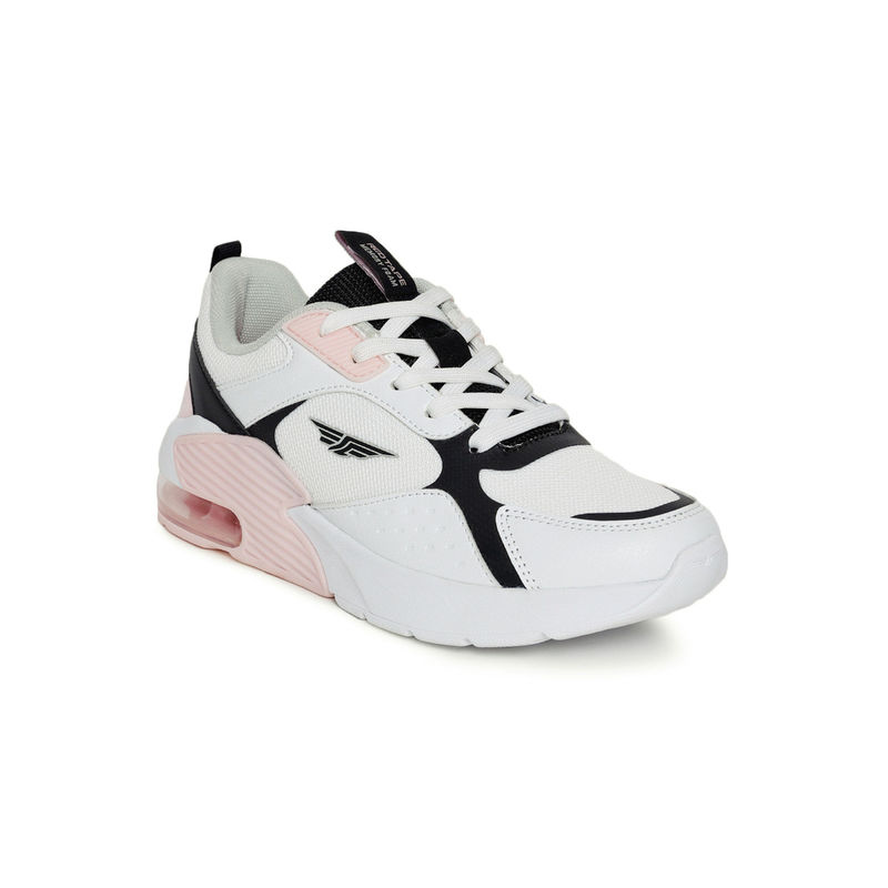 Buy RedTape Women's Solid White/Black Sneaker Online