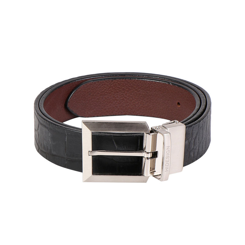Buy Hidesign Men's Belt Reversible Brown Online