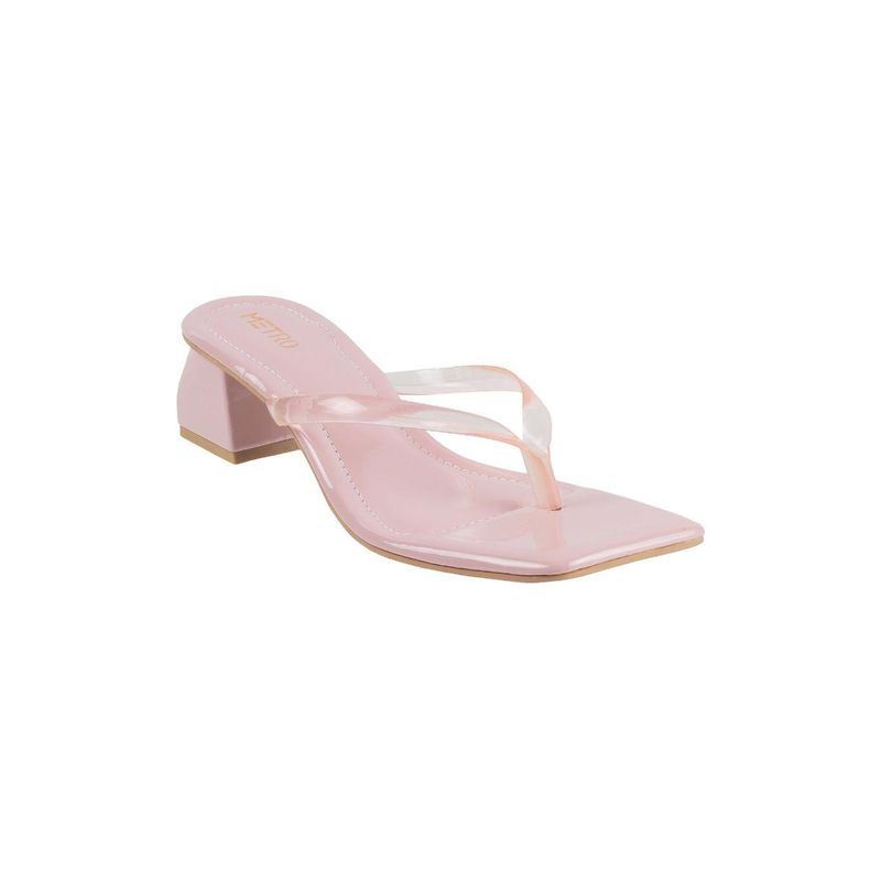 Buy Metro Womens Pink Medium Heels Online