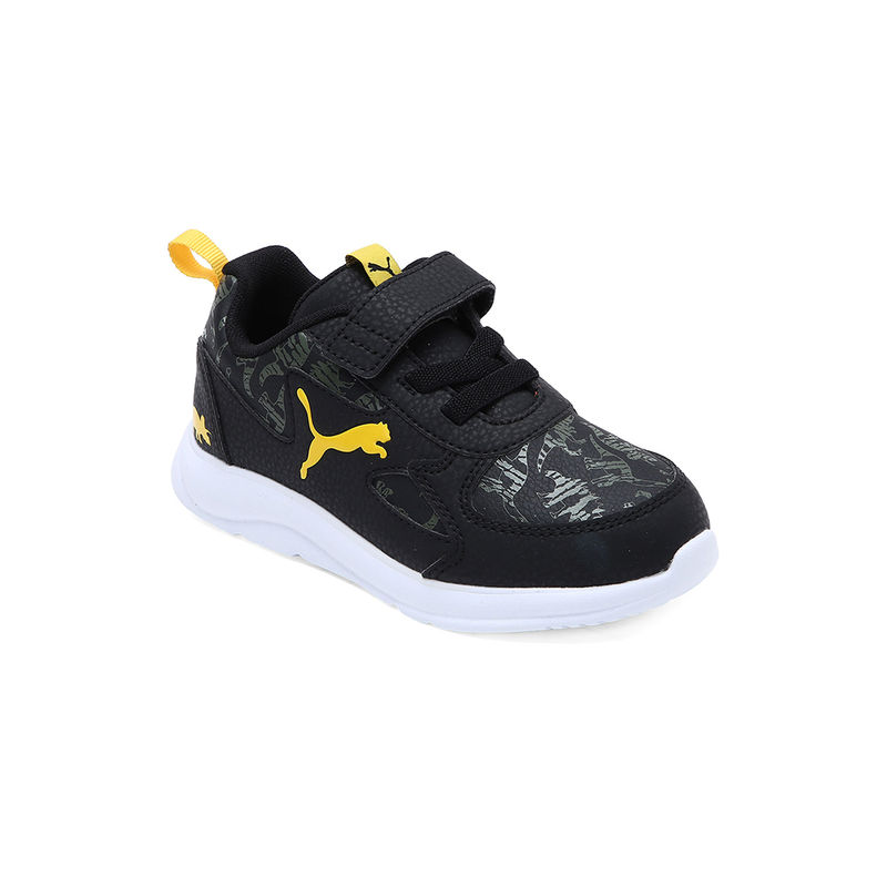 Puma Fun Racer Archeo Ac Ps Unisex Kids Black Sports Shoes: Buy Puma ...