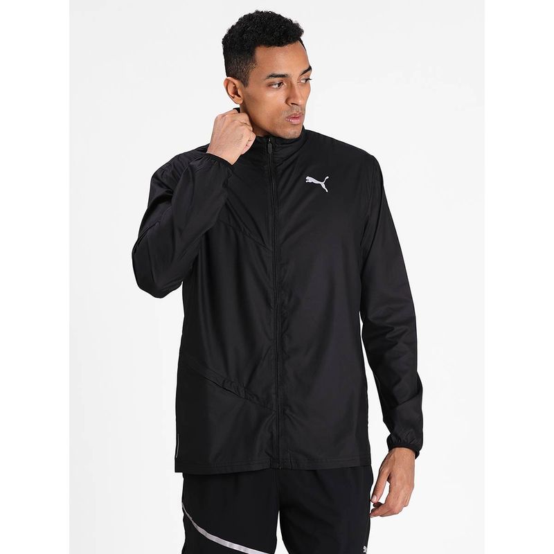 Buy Puma IGNITE Woven wind CELL Mens Running Black Jacket Online