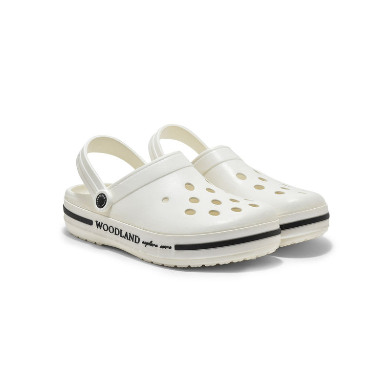 Buy WOODLAND Mens White Clogs Online