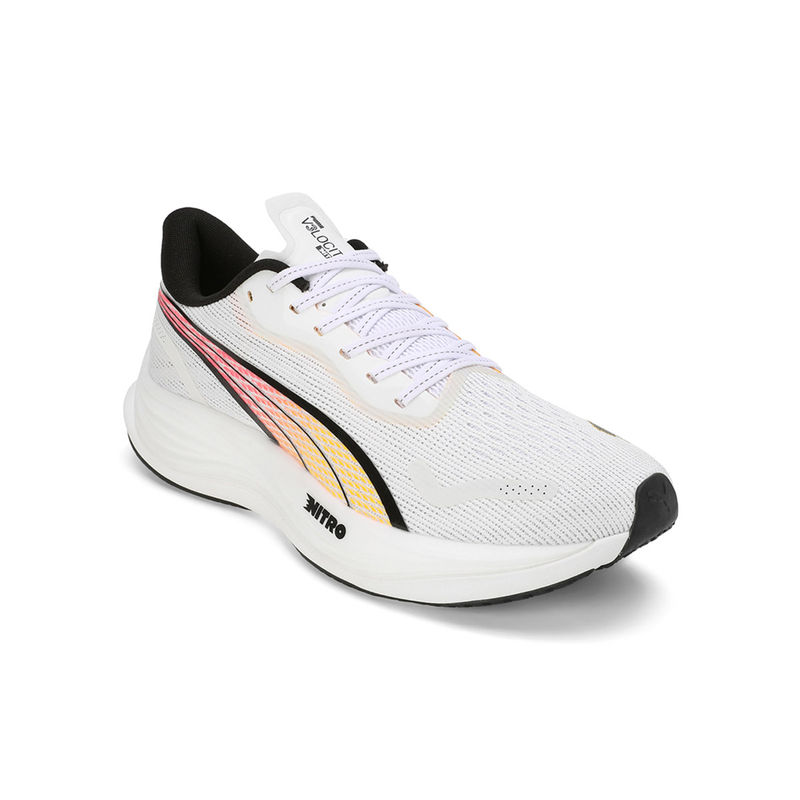 Buy Puma Velocity NITRO 3 Men White Running Shoes Online