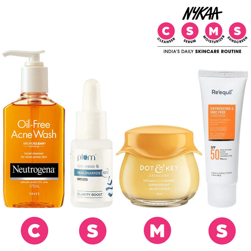 Buy Nykaa I-Beauty CSMS Acne-Care Combo Online